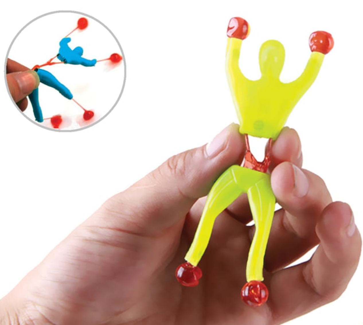 Wall-Crawling Sticky Man (Asst. Colors!) | Magpies Paducah