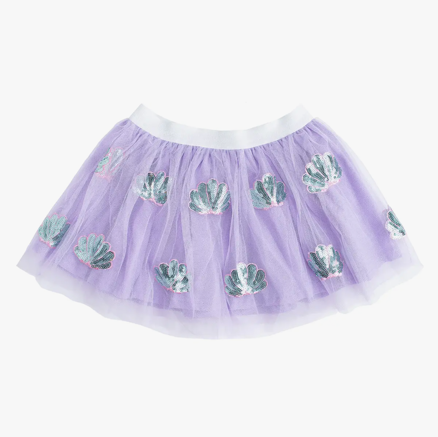 Seashell Tutu, Lavender | 6-8y